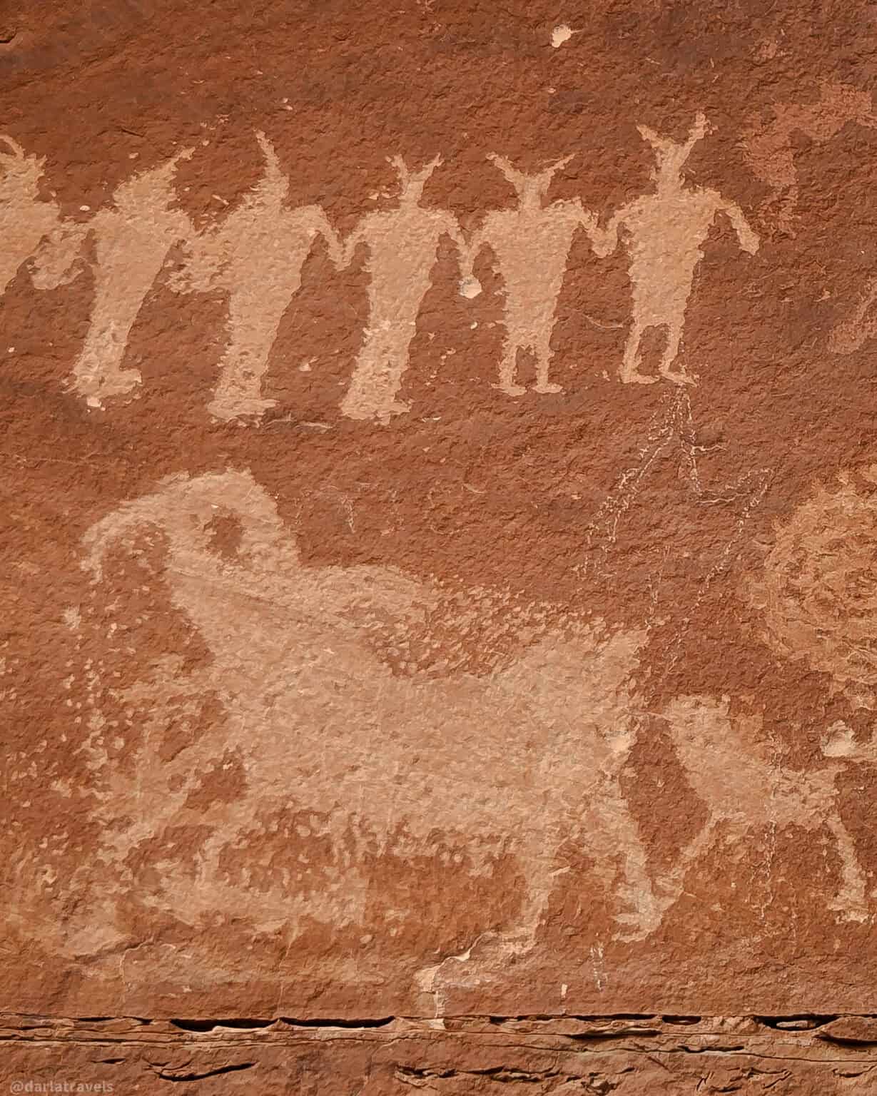Quieter Moab Area Hikes with Bonus Stops: Petroglyphs, Dino Tracks, and ...